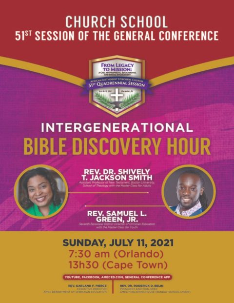 African Methodist Episcopal Church | Christian Education Department